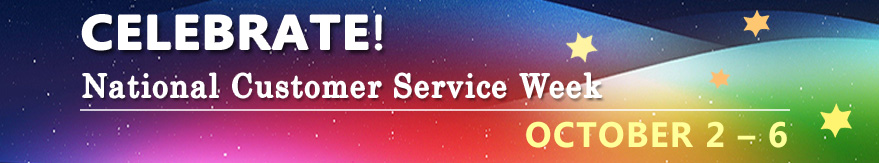 Celebrate Customer Service Week, October 2-6, 2023 NCSA